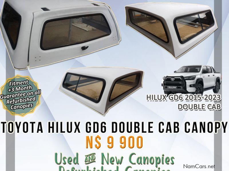 Buy GD6 Double Cab Canopy in Windhoek Namibia