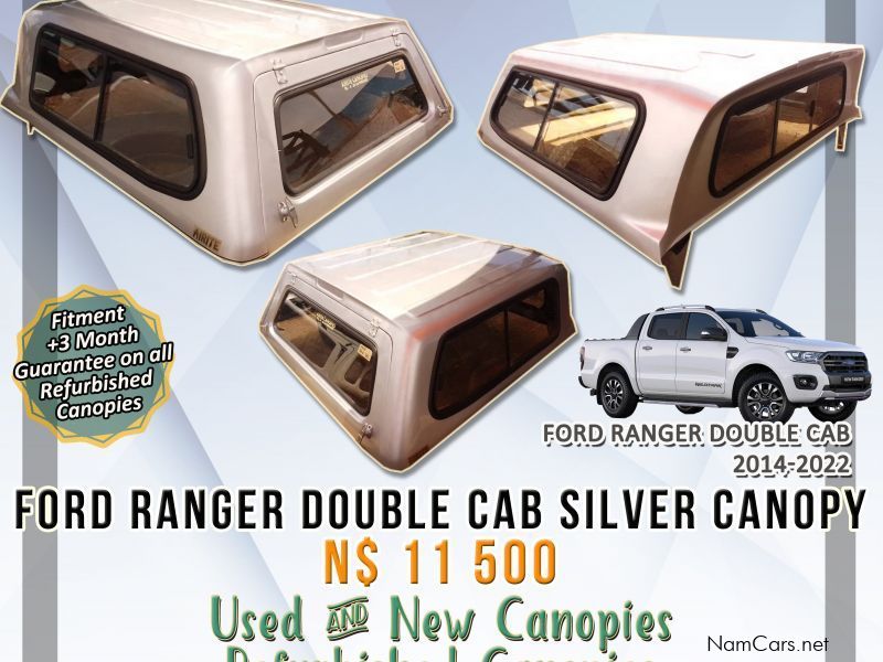 Buy Ford Ranger Double Cab Silver Canopy in Windhoek Namibia